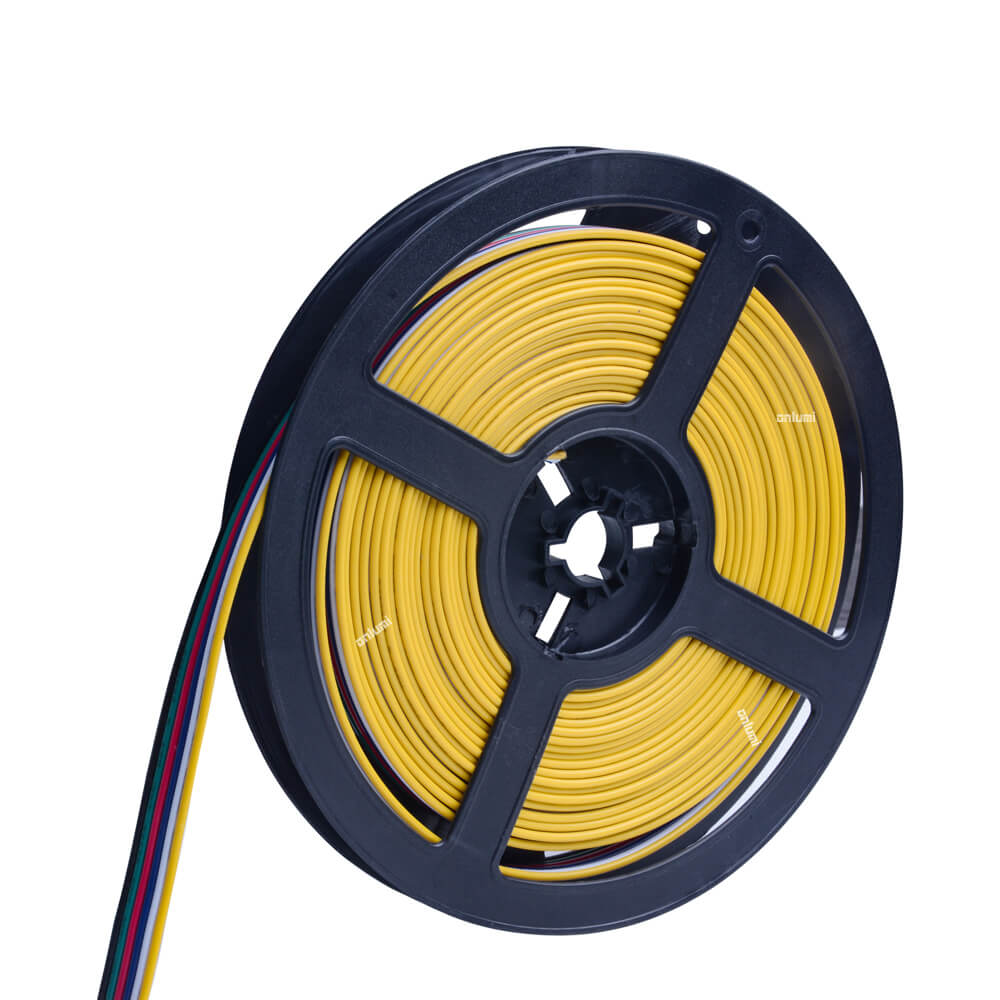 6 Pin Black-Green-Red-Blue-White-Yellow Unsheathed Flat Wire | Onlumi ...