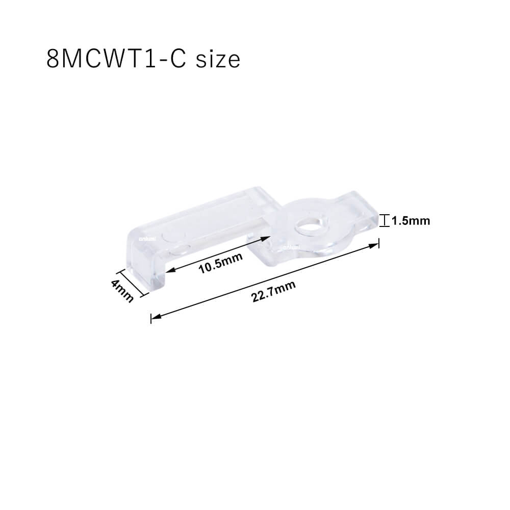 IP67 IP68 LED Strips Clips | Onlumi Technology